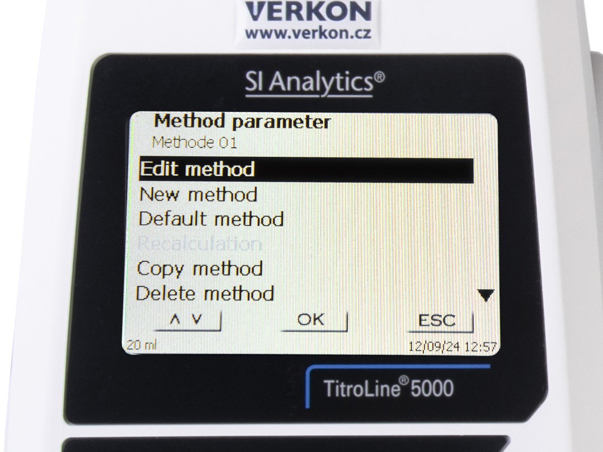 Titrátor automatický SI Analytics TitroLine 5000 - VERKON