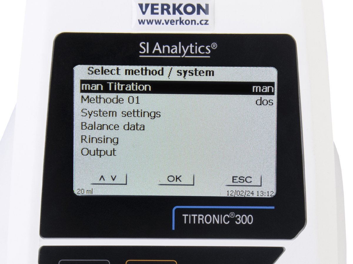 Byreta digitální SI Analytics TITRONIC 300 - VERKON