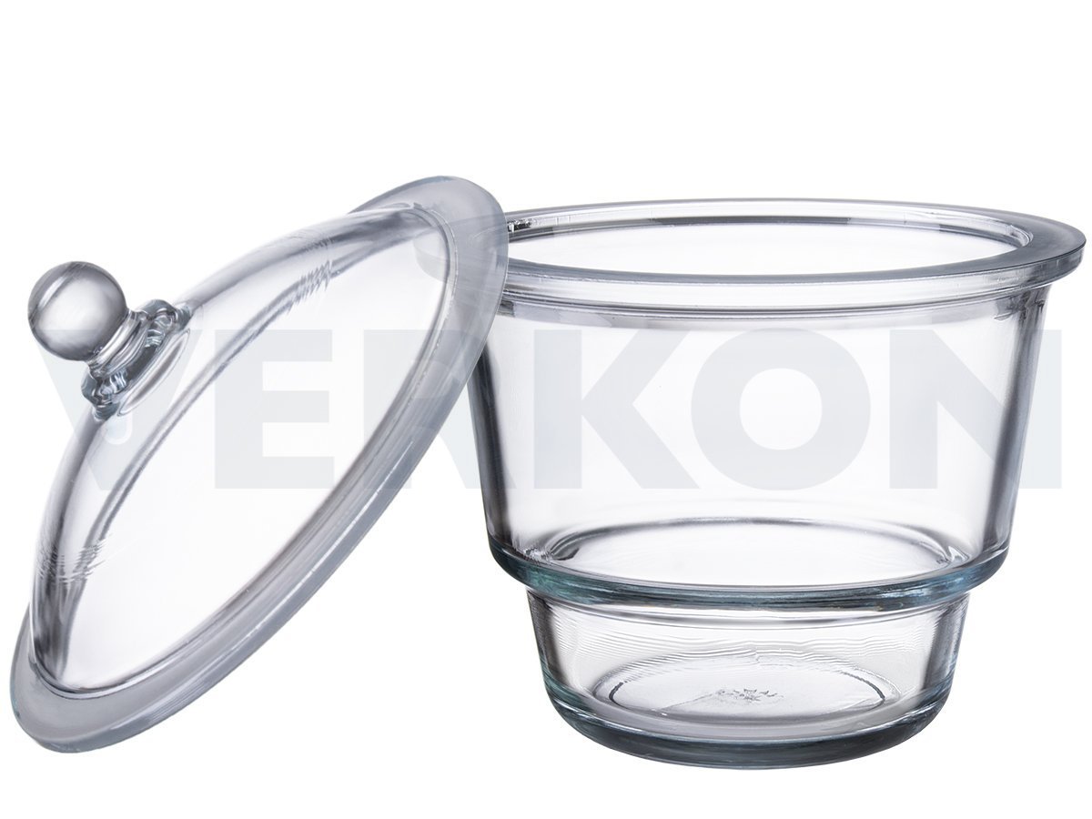 Exsikátor se skleněným hmatníkem dle normy DIN 12491, SIMAX - VERKON