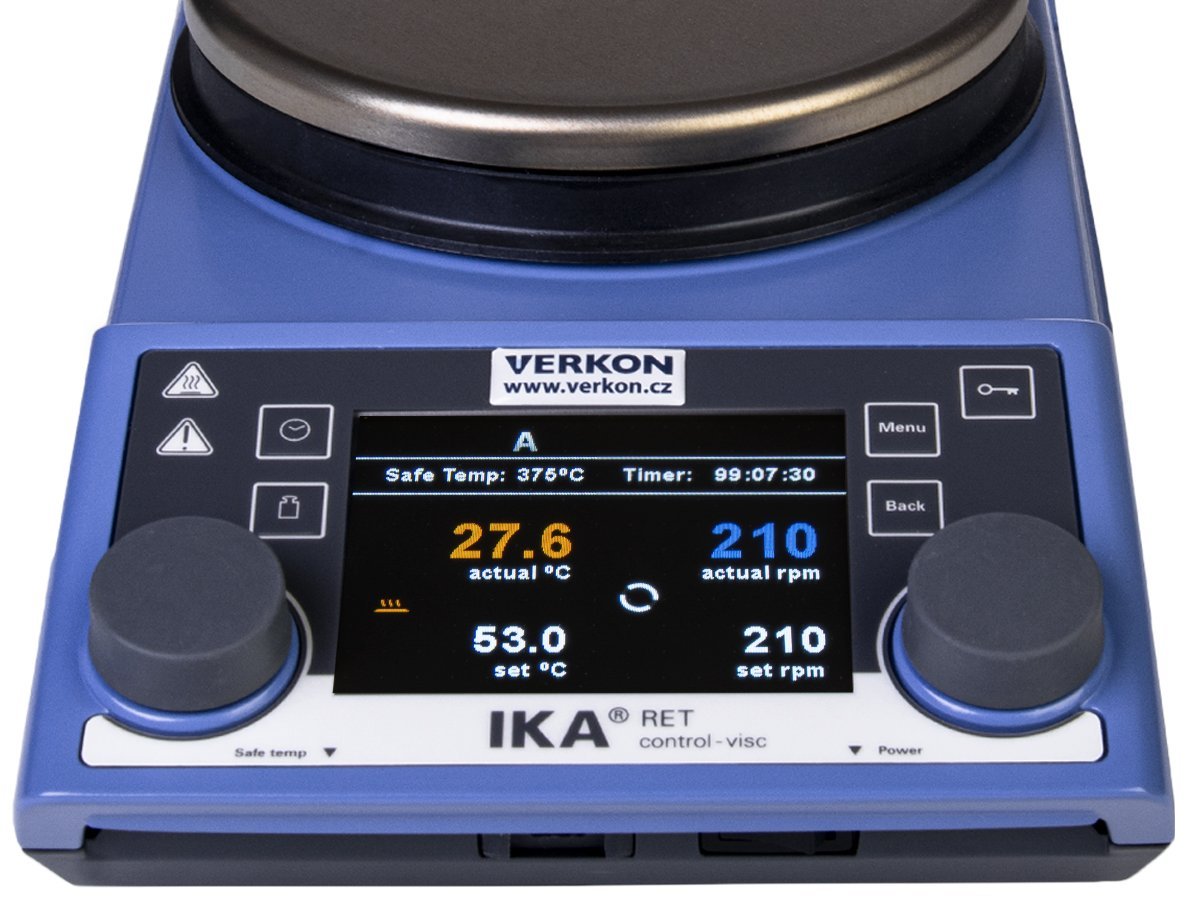 Míchačka magnetická IKA RET control-visc, s ohřevem - VERKON