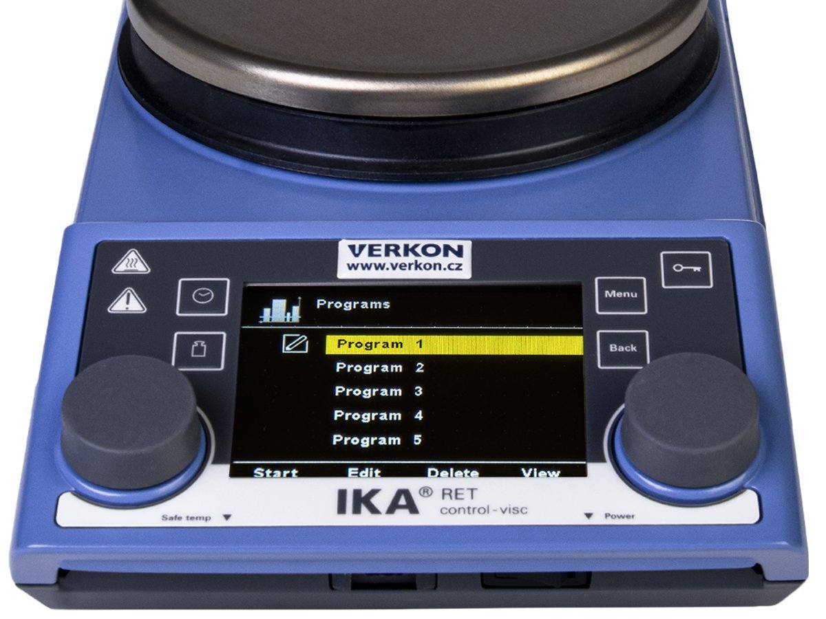 Míchačka magnetická IKA RET control-visc, s ohřevem - VERKON