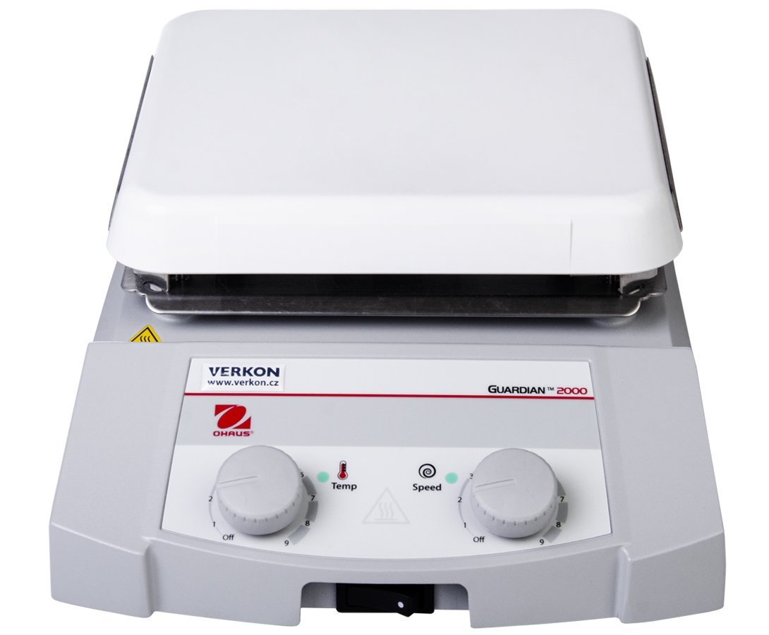 Míchačka magnetická Ohaus Guardian 2000, s ohřevem - VERKON