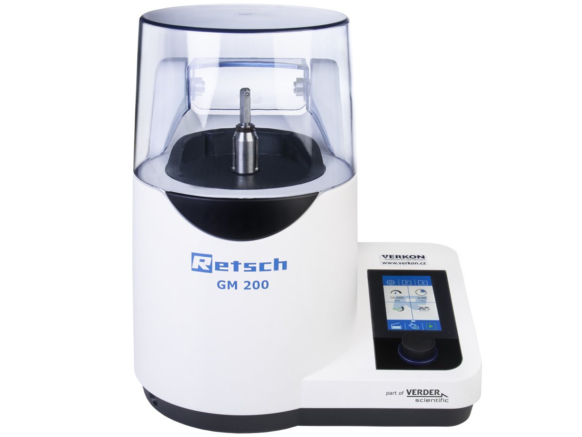 Mlýn nožový Retsch Grindomix GM 200 - VERKON