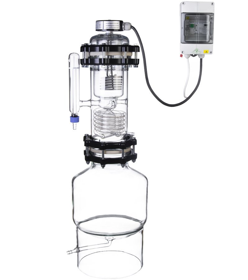 Přístroje destilační skleněné - VERKON