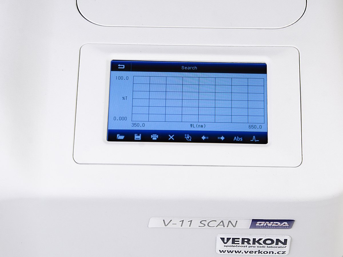 Spektrofotometr Onda, série TOUCH - VERKON