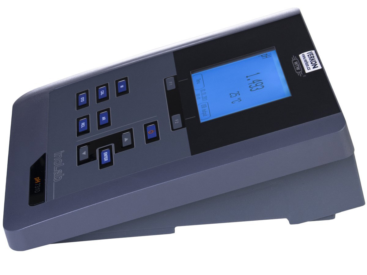 pH metr stolní WTW inoLab 7110 a 7310 - VERKON
