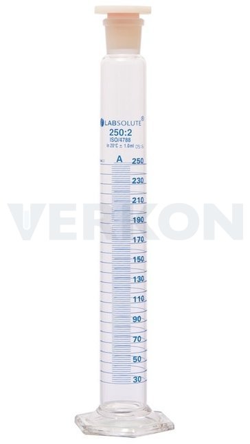 Skleněné válce s normalizovaným zábrusem - VERKON